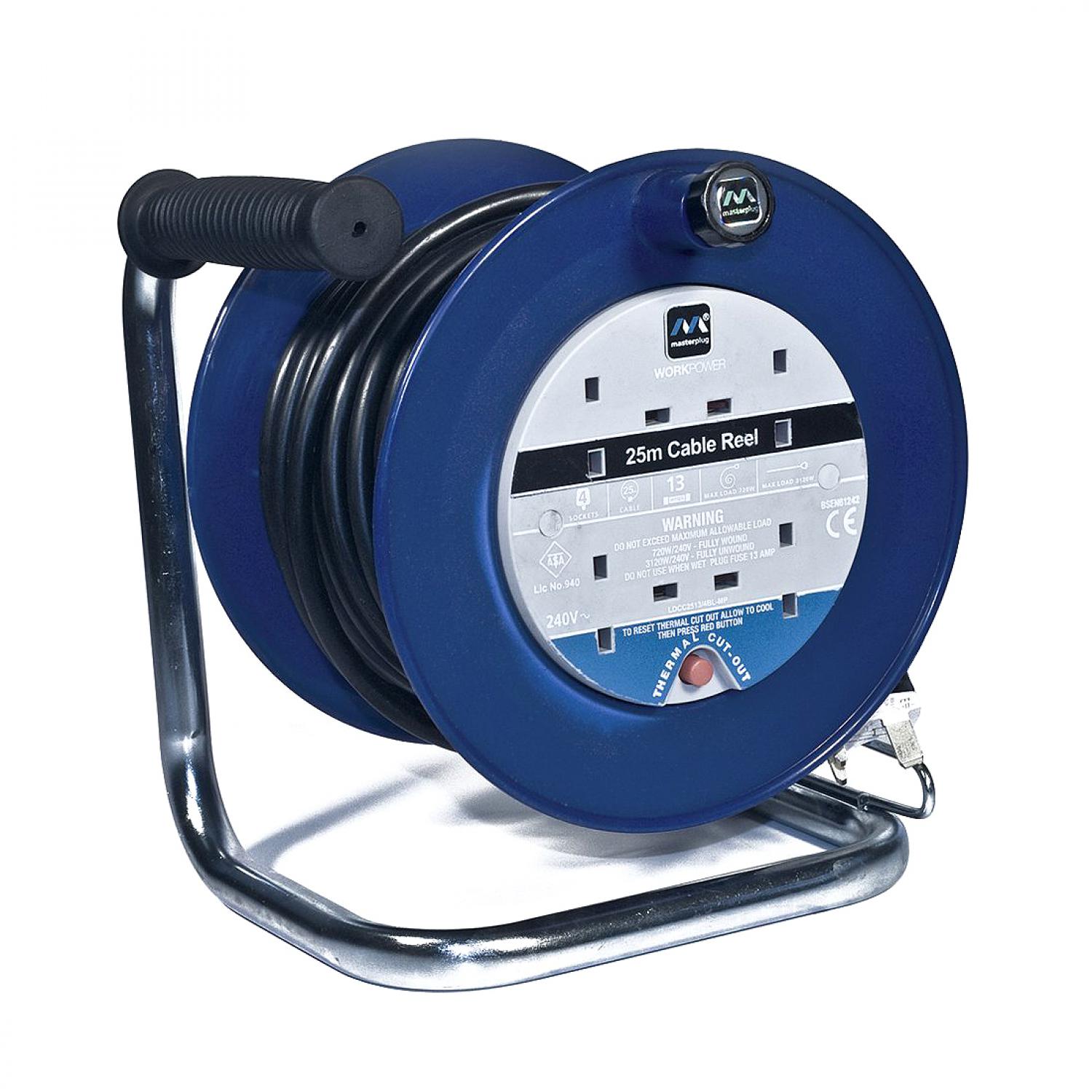 Wholesale 50M 13A 4 Socket Reel | CK Electricals Manchester UK